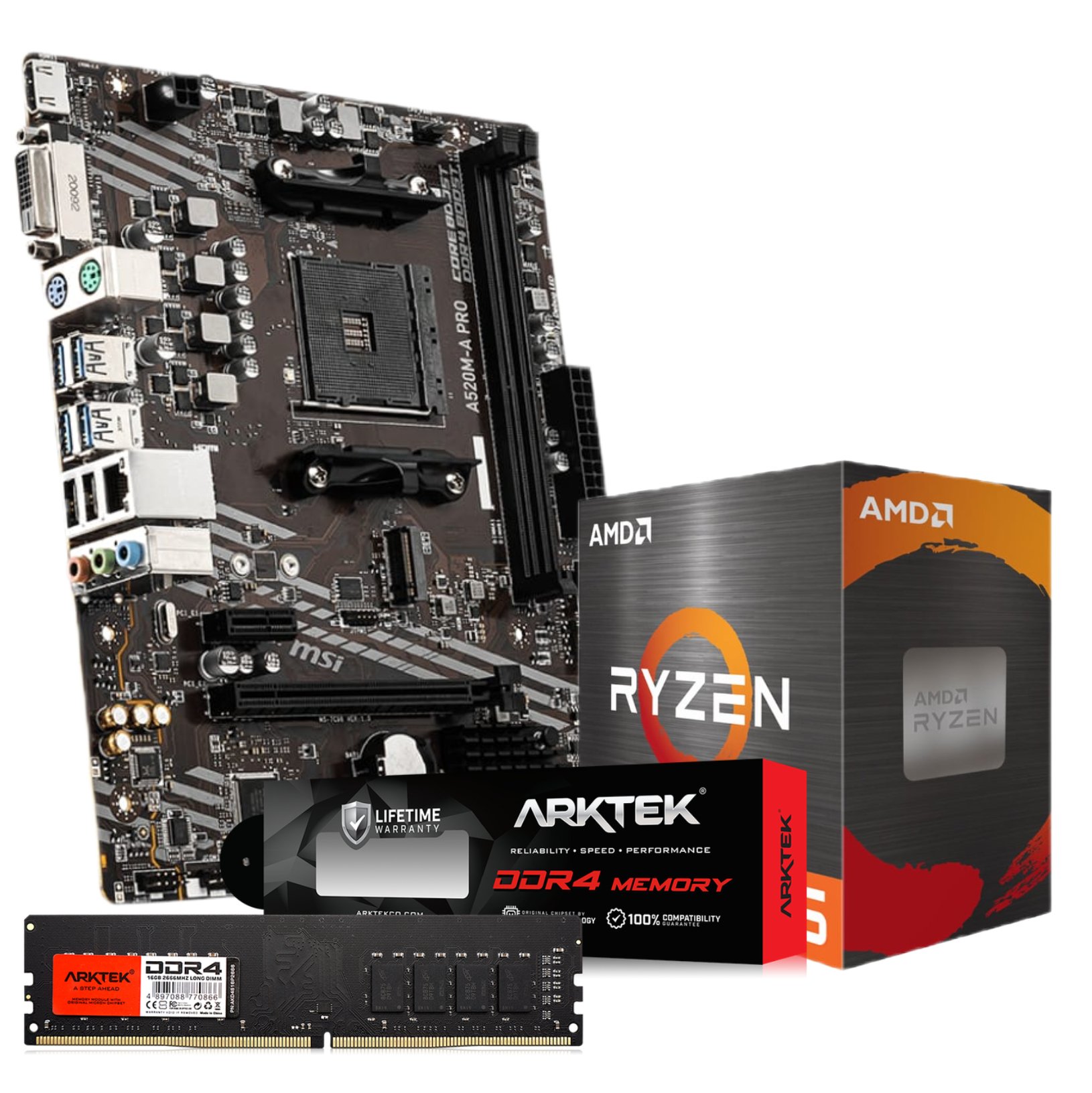 Budget Ryzen 5 4500 Upgrade kit – Justek