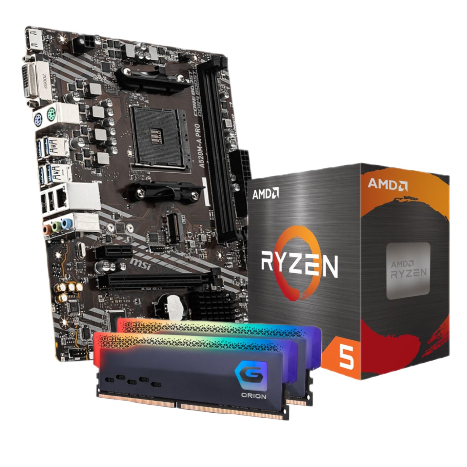 Budget Ryzen 5 5500 Upgrade kit – Justek